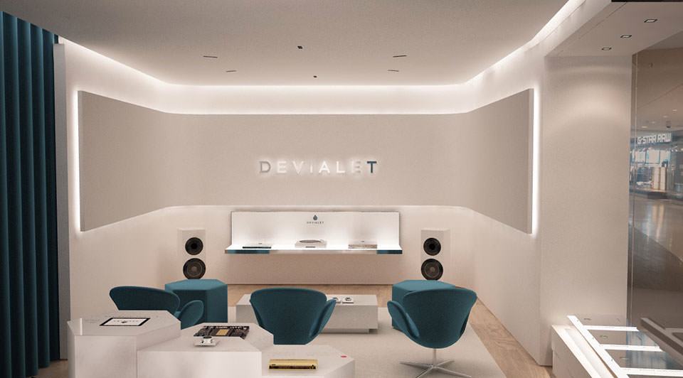 Boutique Devialet à Beaugrenelle - Focus Shopper