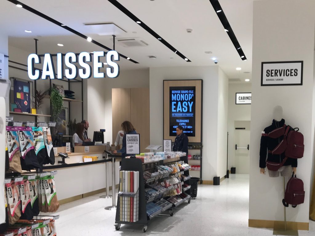 Nouveau Monoprix Champs Elysées - Focus Shopper