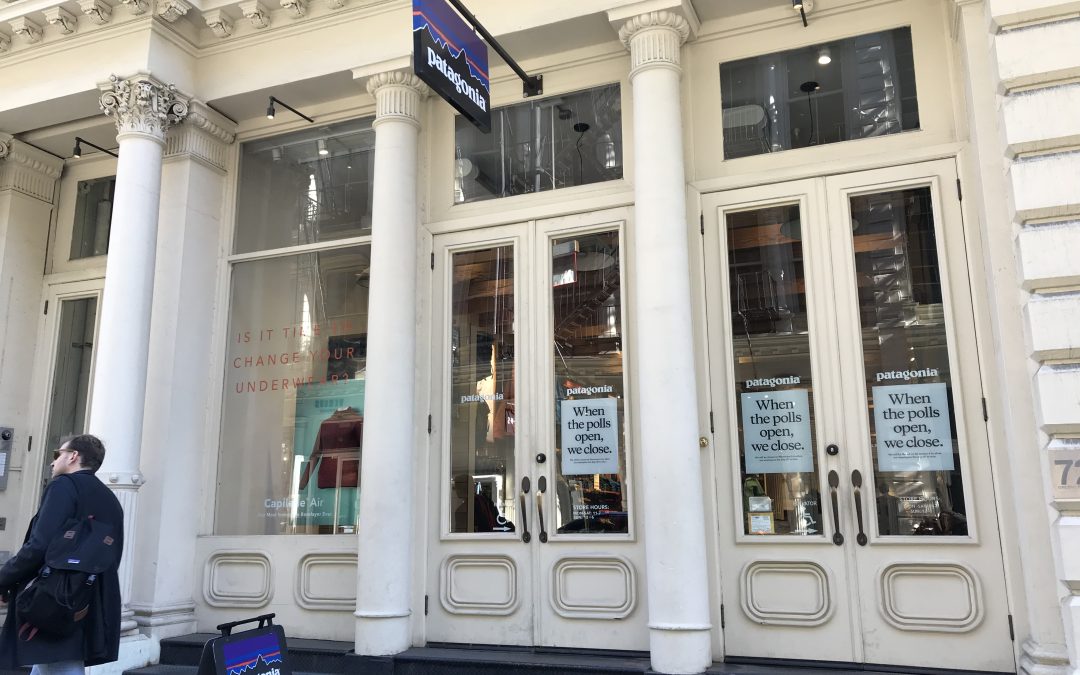 Patagonia NY vitrine - Focus Shopper - Focus Shopper