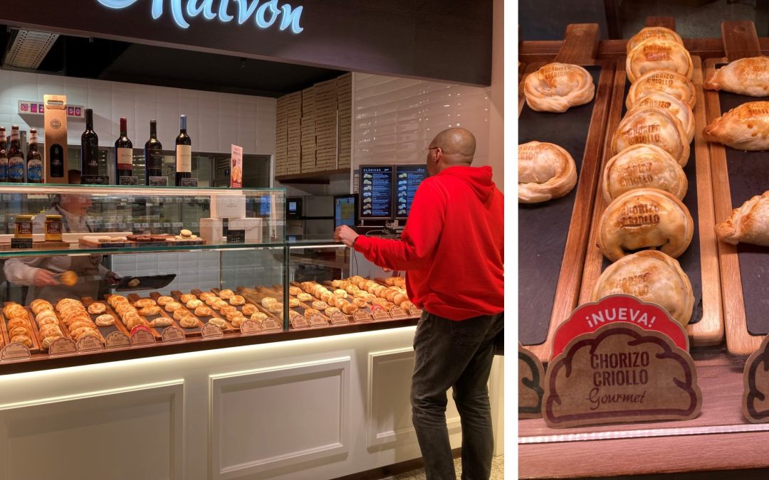 El Corte Inglès Madrid supermercado stand empanadas - Focus Shopper ...